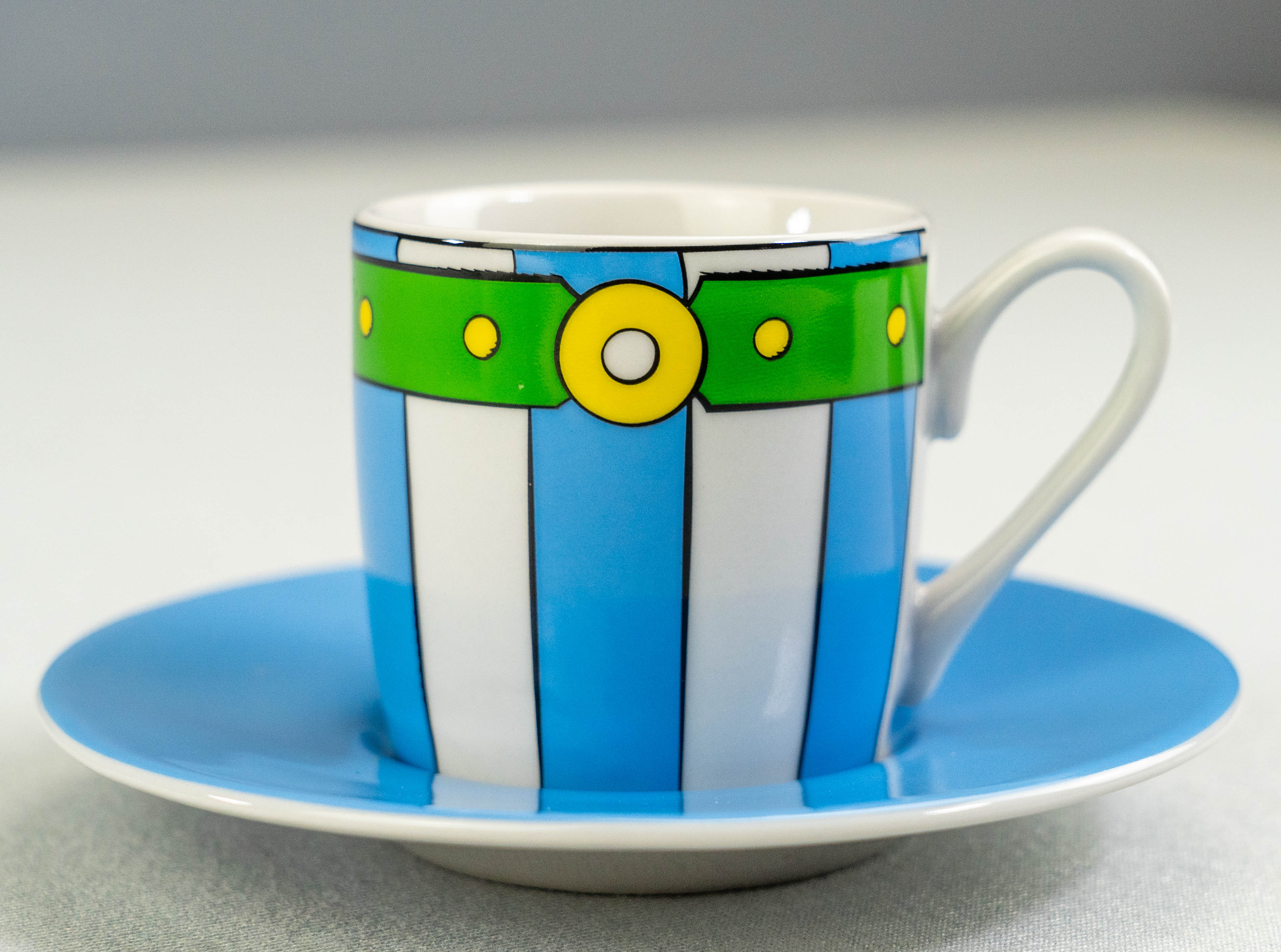 Könitz Espresso Coffee Cup/Mug: Obelix Pants! 85ml Asterix Crockery Gi ...